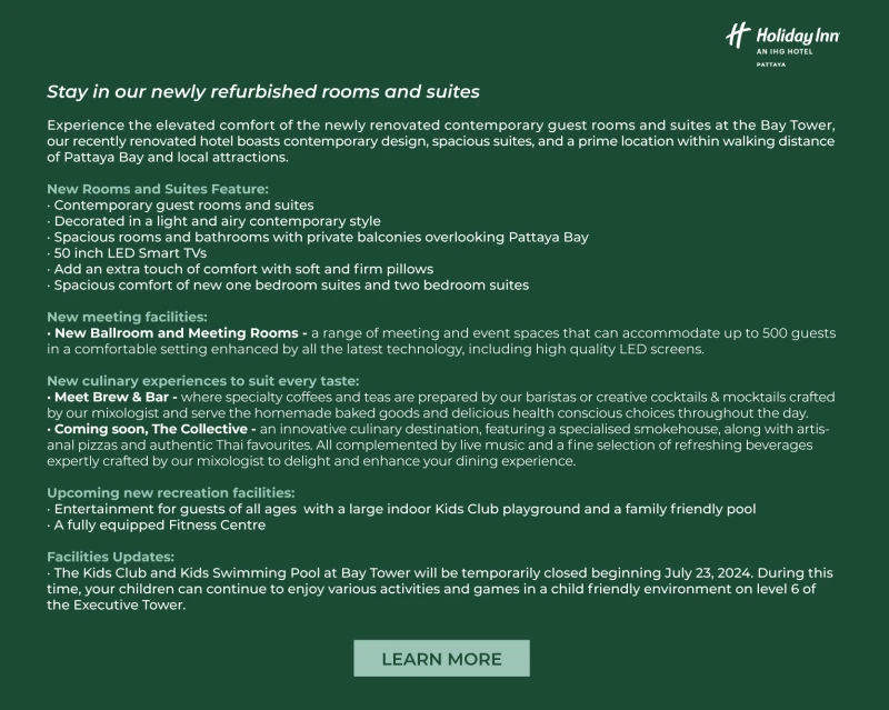 Contact Us | Holiday Inn Pattaya